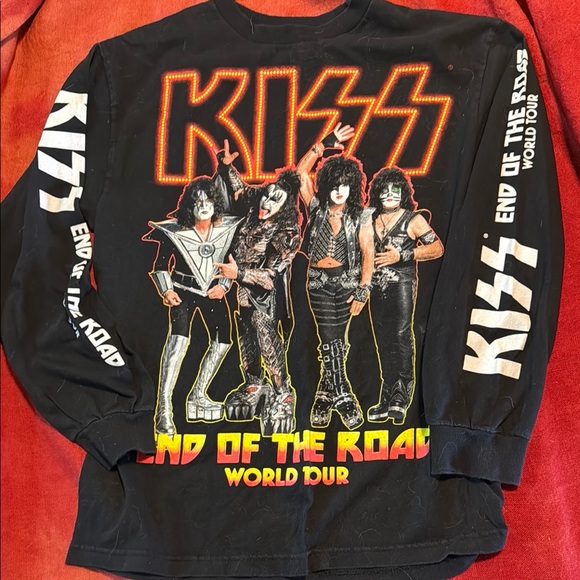 Kiss | Tops | Kiss End Of The Road Concert Tee | Poshmark